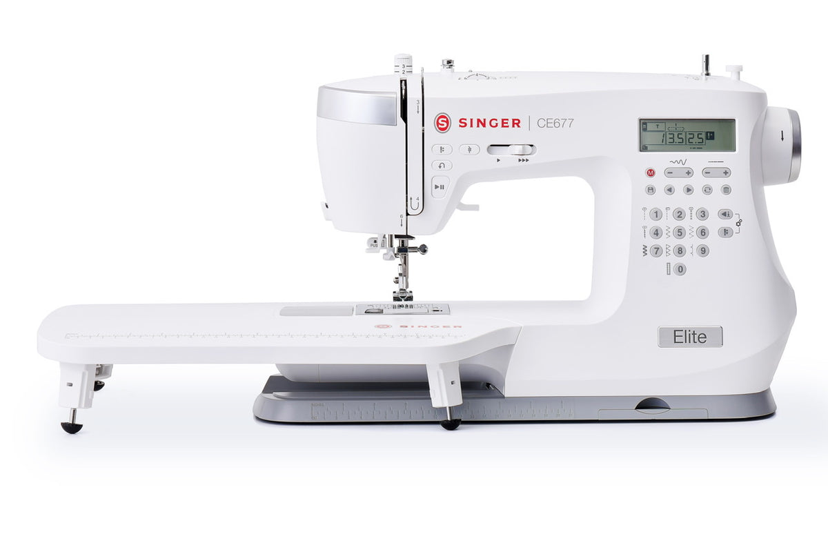 SINGER / ELITE CE677 - die NEUE Nähmaschine 2022 aus dem Hause SINGER ...